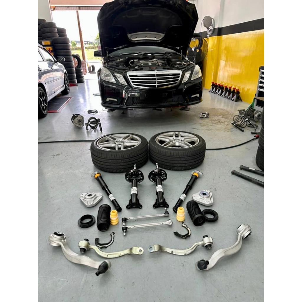 SUPPORT INSTALLATION ORIGINAL MERCEDES-BENZ ABSORBER FRONT & REAR W212 ...