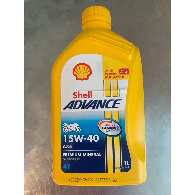 Shell Advance AX5 15W-40/ AX5 Scooter 15W-40 | Shopee Malaysia