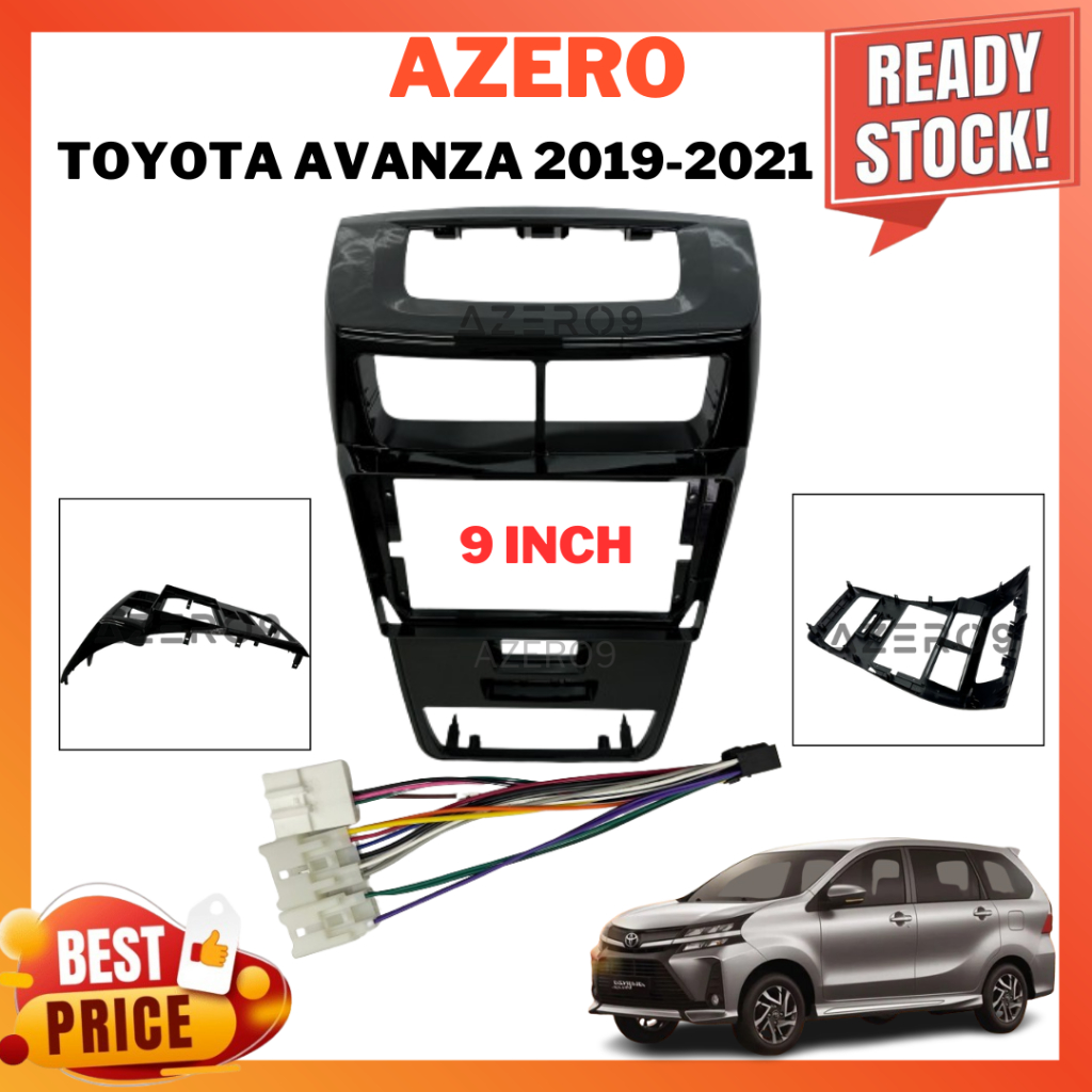 Android Player Casing 9" Toyota Avanza 2019-2021 (with Socket) | Shopee ...