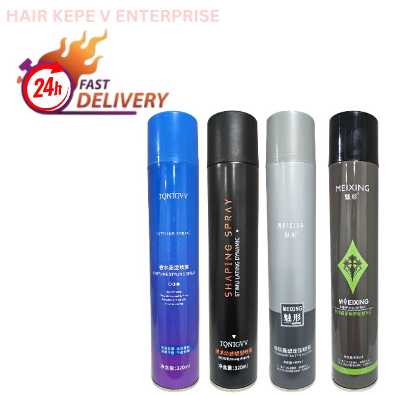 Hair Spray Styling SPRAY RAMBUT LELAKI Extra Hold Hair Spray Stylish ...