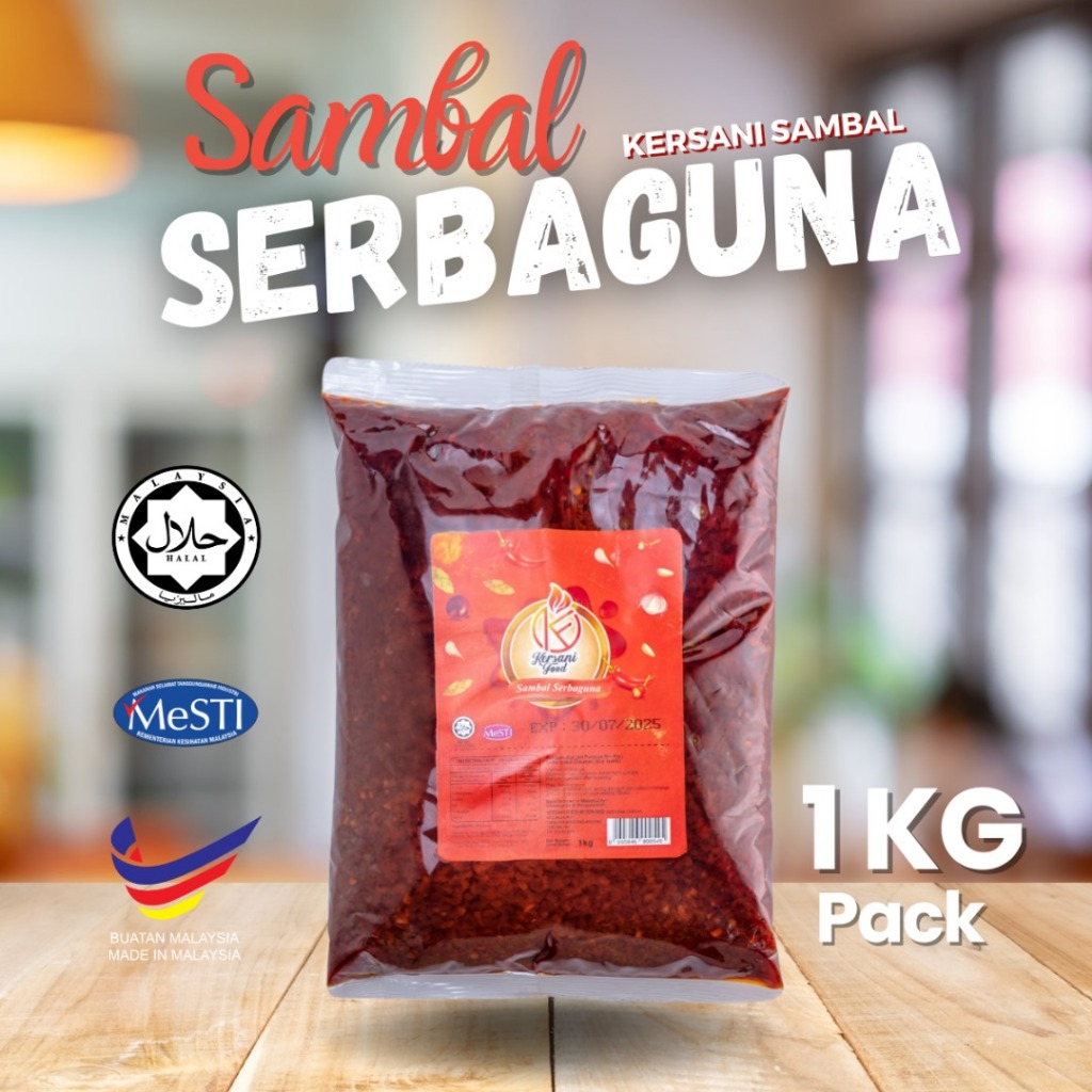 Sambal Serbaguna by KERSANI SAMBAL 1KG Cooking Seasoning Food | Shopee Malaysia