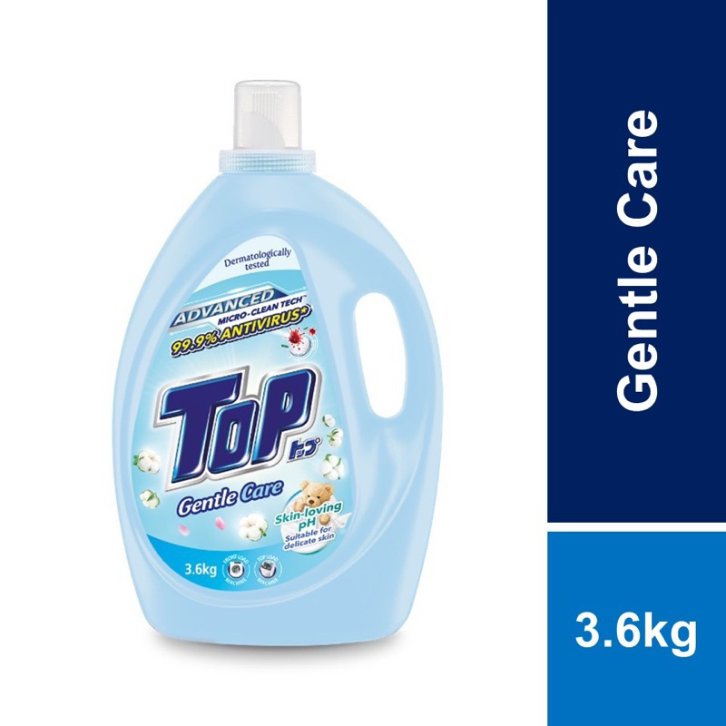 Top Liquid Detergent Gentle Care (3.6kg) | Shopee Malaysia