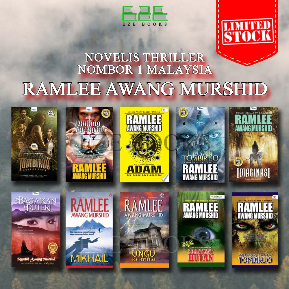 (EZE) NOVEL MELAYU RAM | RAMLEE AWANG MURSHID | NOVELIS THRILLER ...