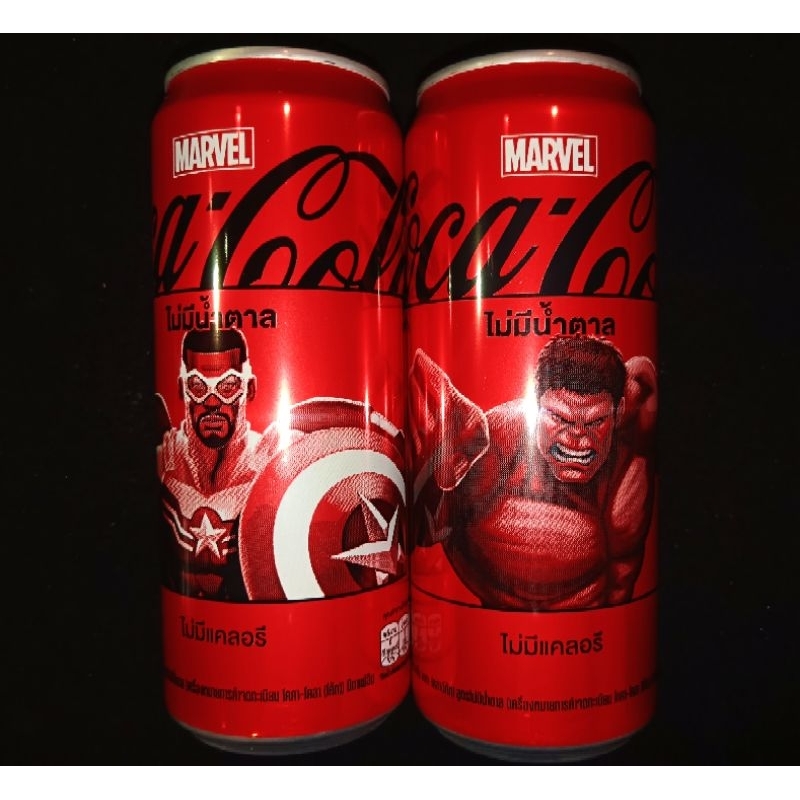 Thailand Marvel Coke Coca-Cola Zero Unopened New | Shopee Malaysia
