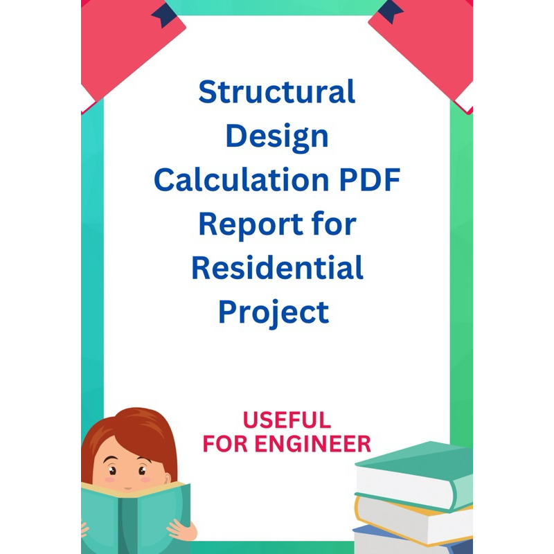 Structural Design Calculation PDF Report for Residential Project ...