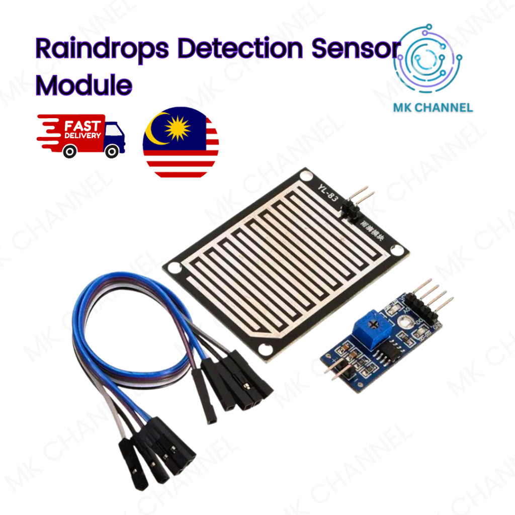 RAIN MODULE SENSOR FOR ARDUINO | Shopee Malaysia