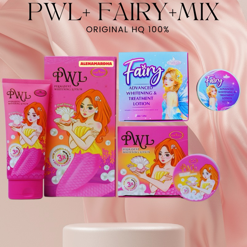 Pwl Whitening Lotion RM28.99 3x Extra whitening🔥FAIRY LOTION + PWL ...