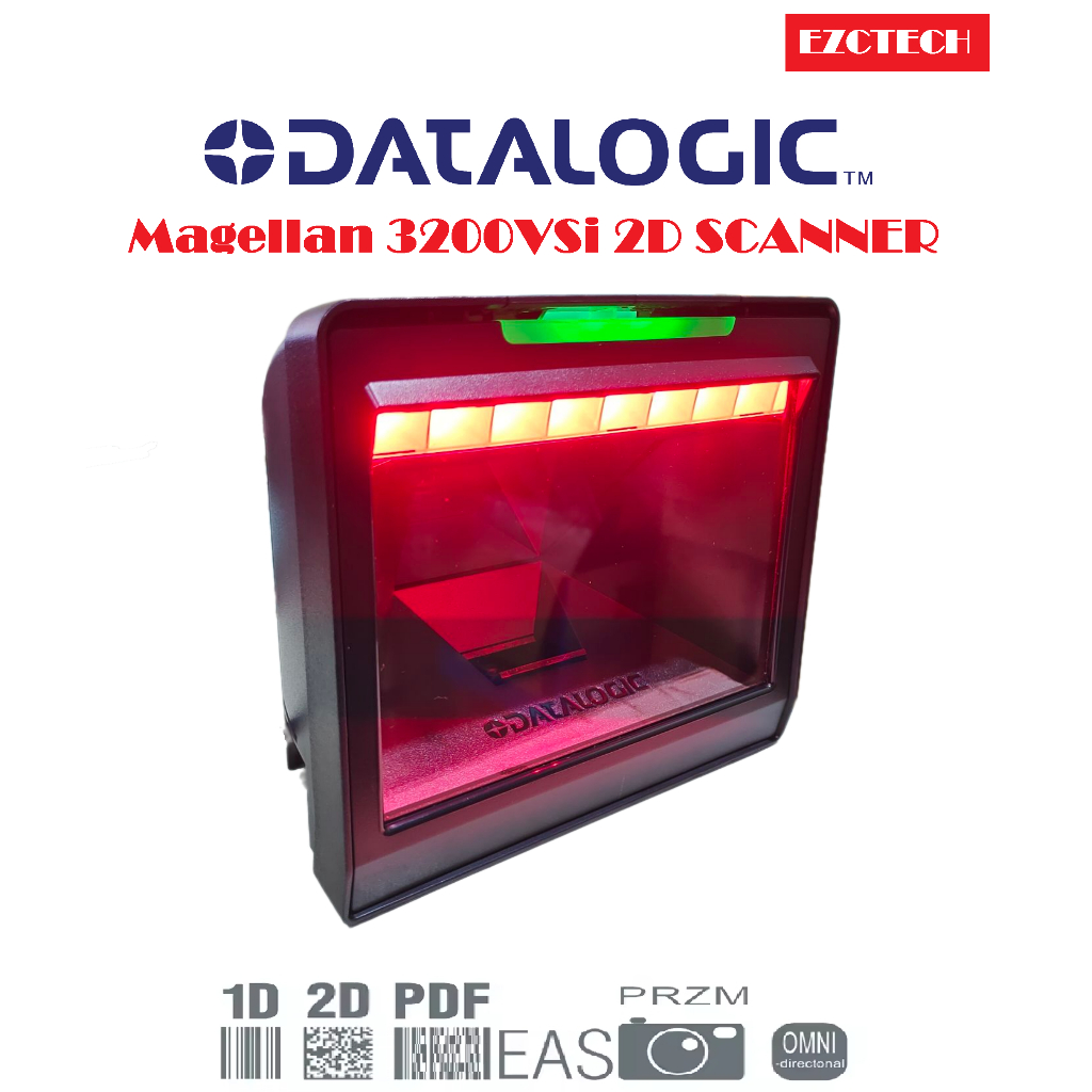 Datalogic Magellan 3200VSi Desktop Barcode Scanner | Shopee Malaysia