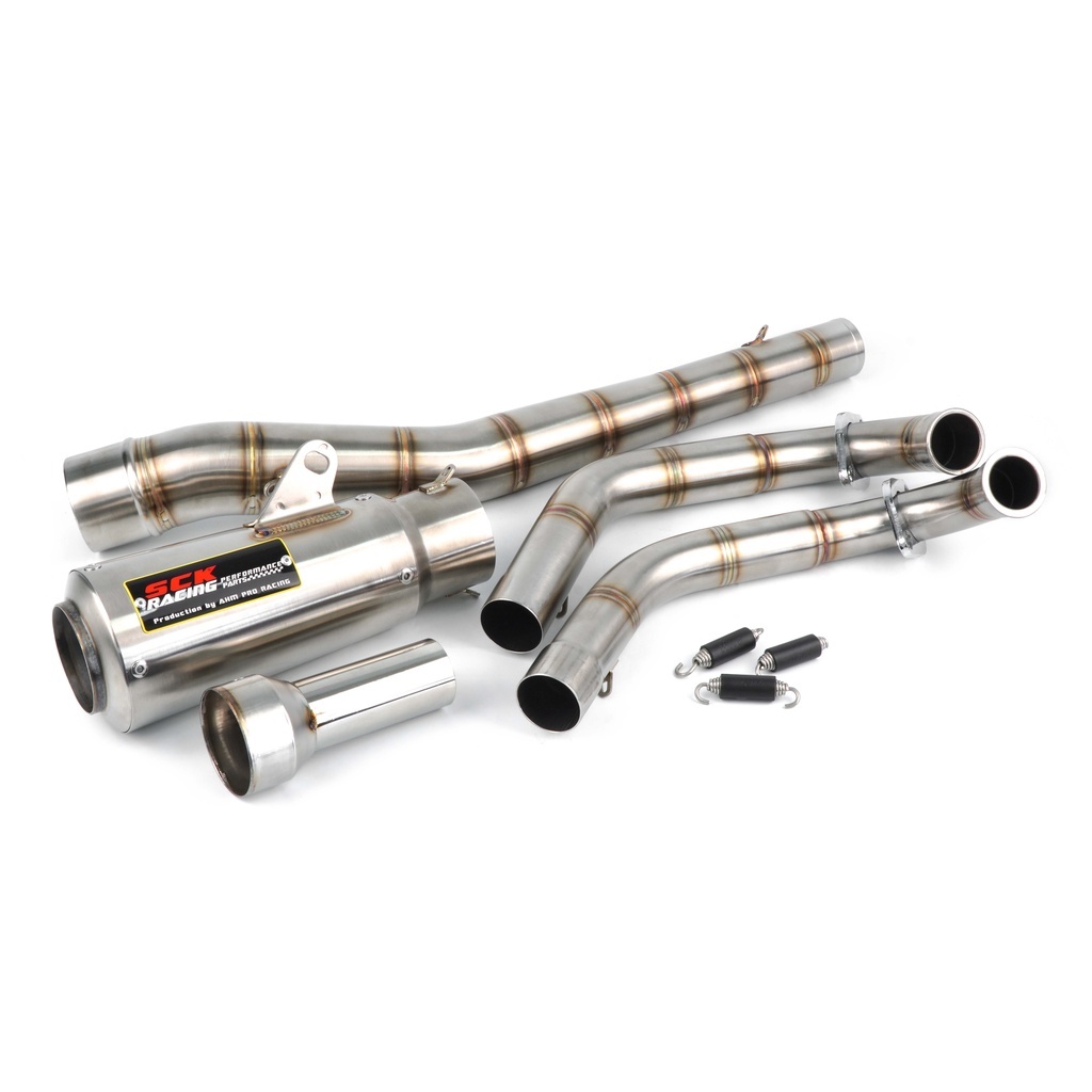 SCK RACING EXHAUST Y15 / LC135 4S DUAL MANIFOLD OPEN EKZOS BY AHM PRO ...