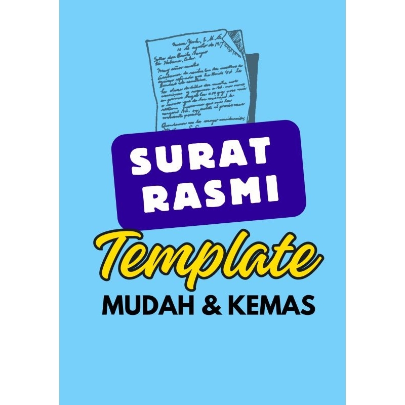 EZI SURAT RASMI TEMPLATE MUDAH DAN KEMAS | Shopee Malaysia