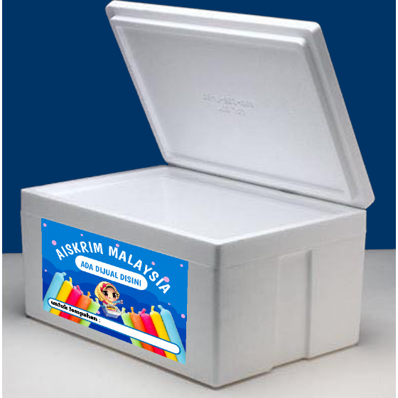 STIKER BOX AISKRIM MALAYSIA LAMINATE/AISKRIM SIMPUL/AISKRIMMALAYSIA ...