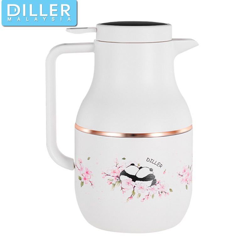 Diller Sakura Panda Thermo Flask Water Jug Kettle SUS304 Stainless ...
