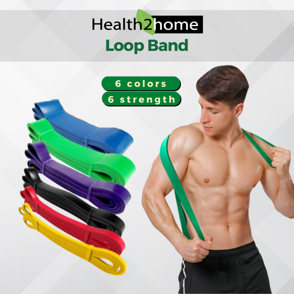 Gym Natural Latex Resistance Band Loop Band Elastic Band Exercise Band ...