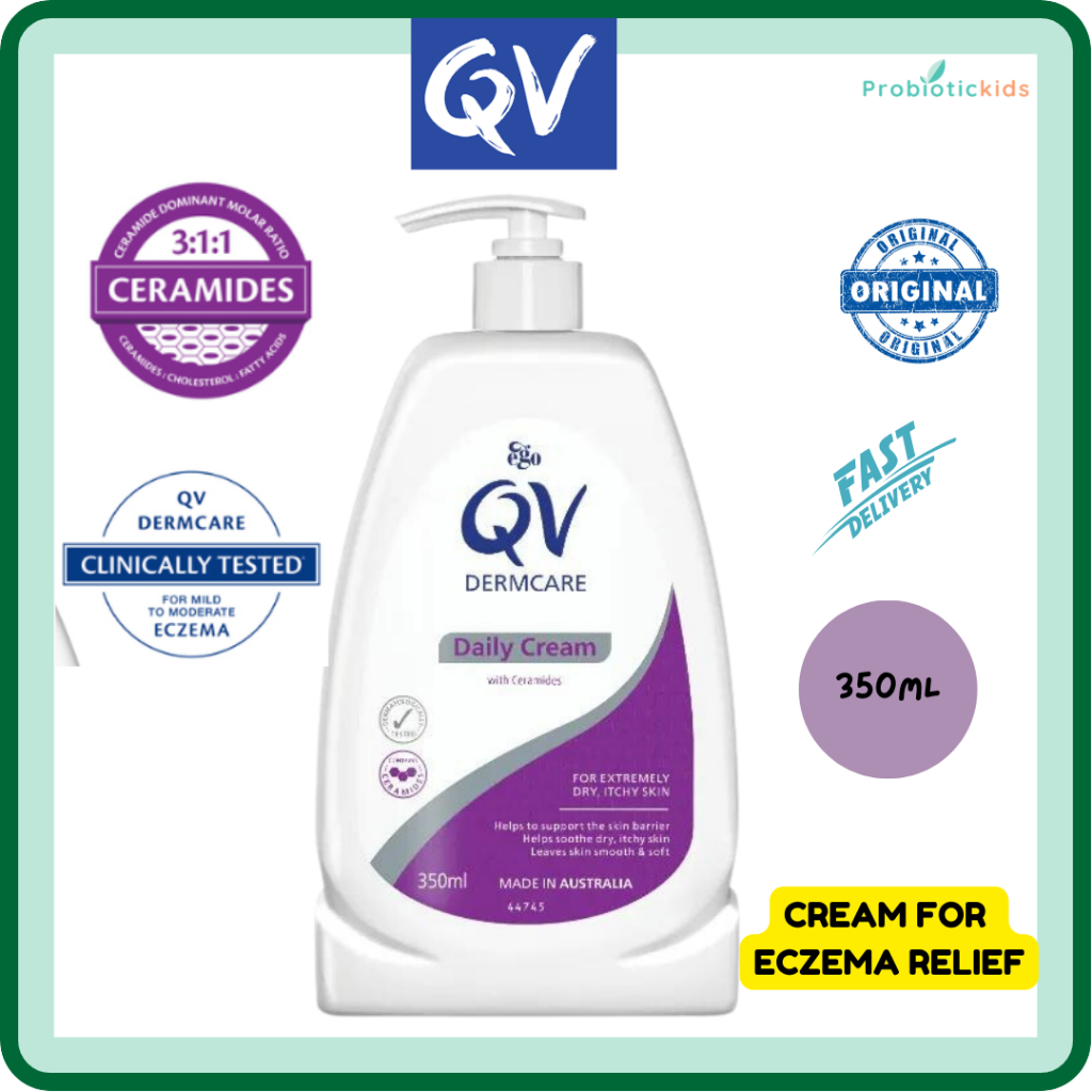 QV Dermcare | QV Cream Ceramide 350ml | QV Sting-Free Ointment 200g ...