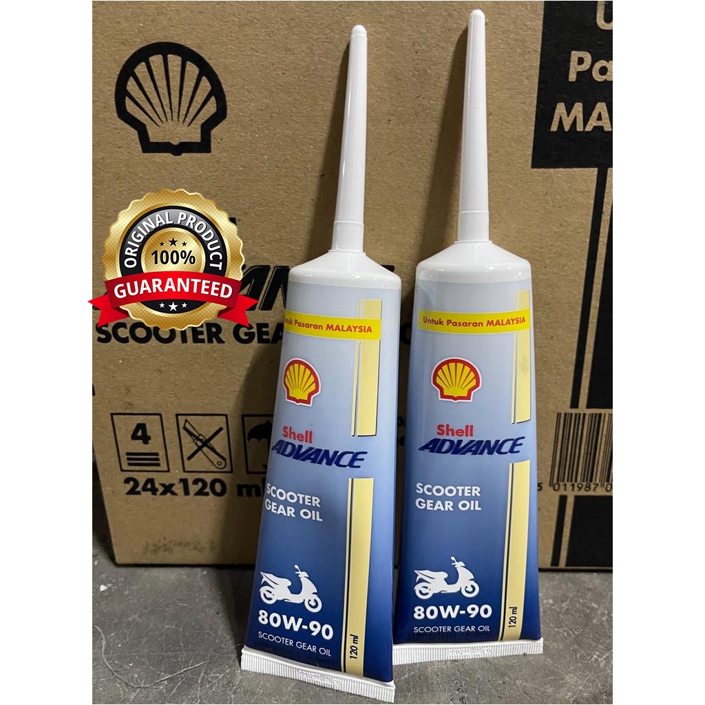 SHELL ADVANCE SCOOTER GL5 80W-90 (0.12L) | Shopee Malaysia