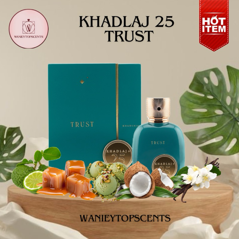 KHADLAJ 25 TRUST PERFUME EDP | Shopee Malaysia