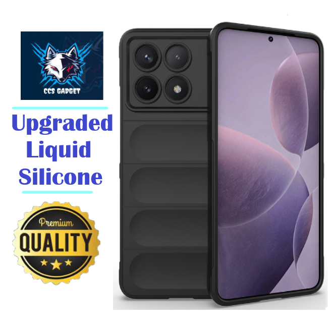 POCO F6 PRO / F5 PRO / F4 / F4 GT Upgrade Frosted Liquid Silicone Multi ...