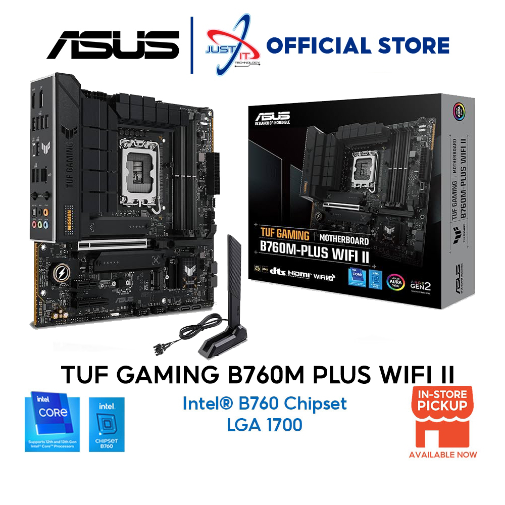 ASUS TUF Gaming Wi-Fi II LGA1700 Motherboard I3-13100/12400/12400F ...