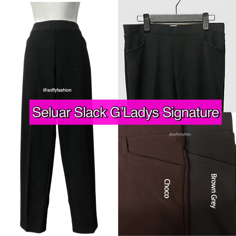 P9926 PART 1: SELUAR SLACK GLADYS SIGNATURE OFFICE EXECUTIVE PANTS G ...