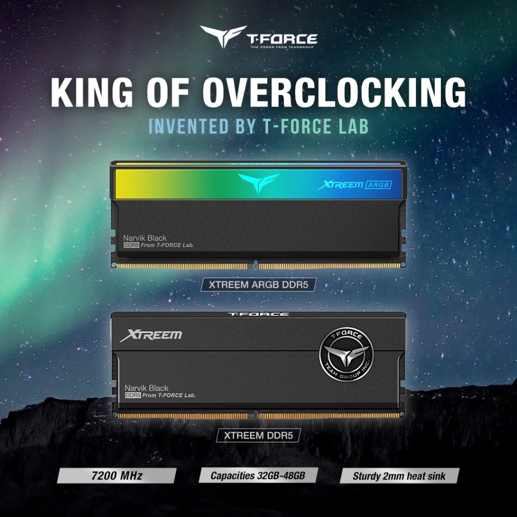 # TeamGroup T-Force XTREEM [ ARGB BLACK / BLACK ] [32GB (2x16GB ...