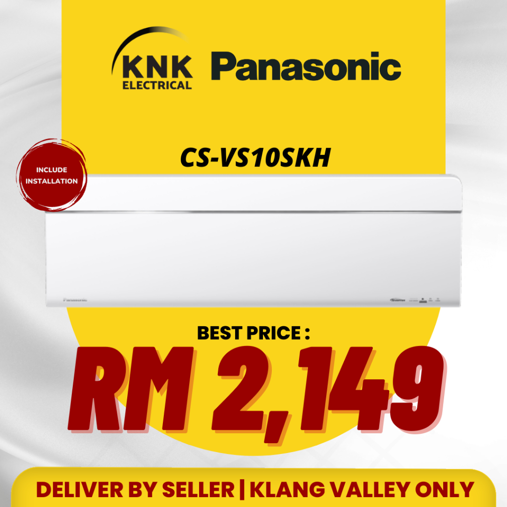 Panasonic Wall Mount R410A Indoor Elite Inverter SKY Series Air ...