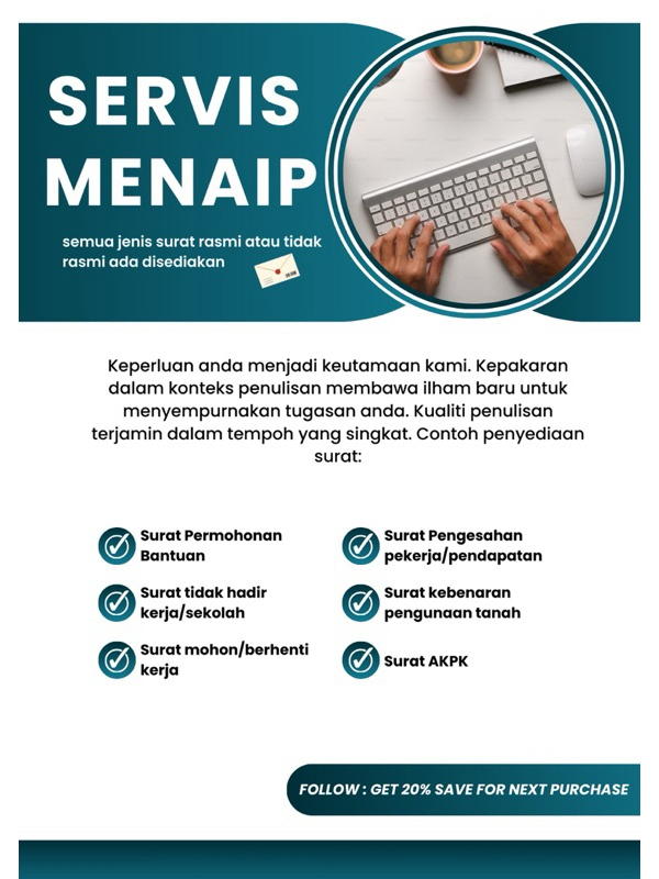 SURAT RASMI ATAU TAK RASMI [PDF] | Shopee Malaysia