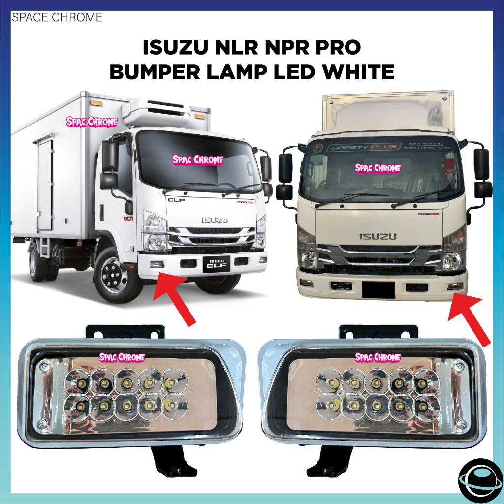 ISUZU NLR NPR PRO BUMPER LAMP FOG LAMP LED | Shopee Malaysia
