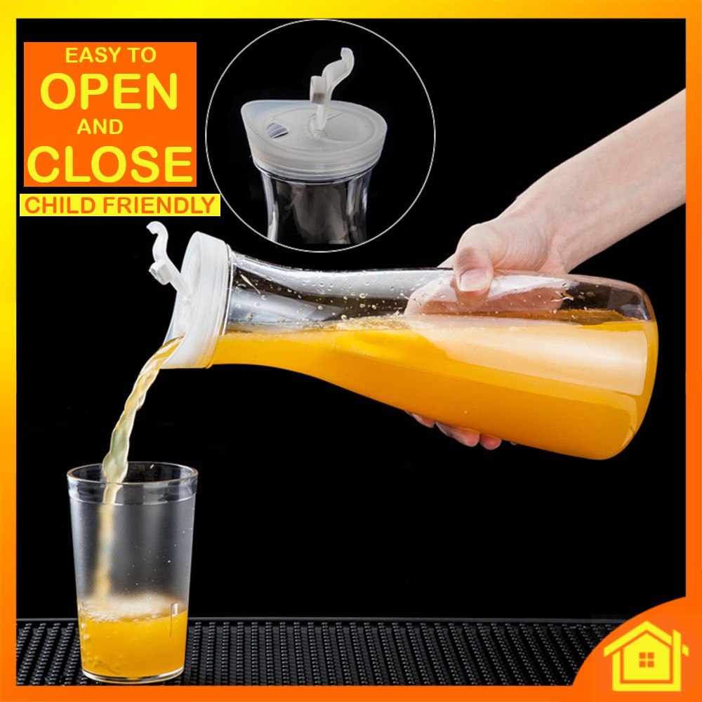 [OneHome] 1000ml Acrylic Jug Water Bottle Pot Pitcher Juice Beverage ...