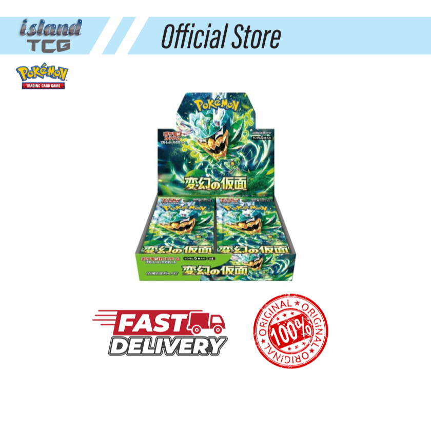 Pokémon Mask of Change SV6 Booster Box | Shopee Malaysia