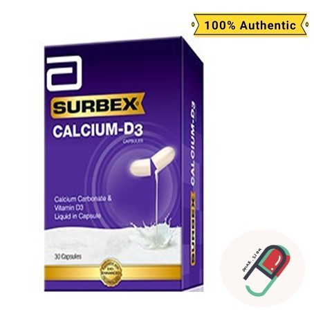 Abbott Surbex Calcium-D3 30's (Exp: 1/26) | Shopee Malaysia