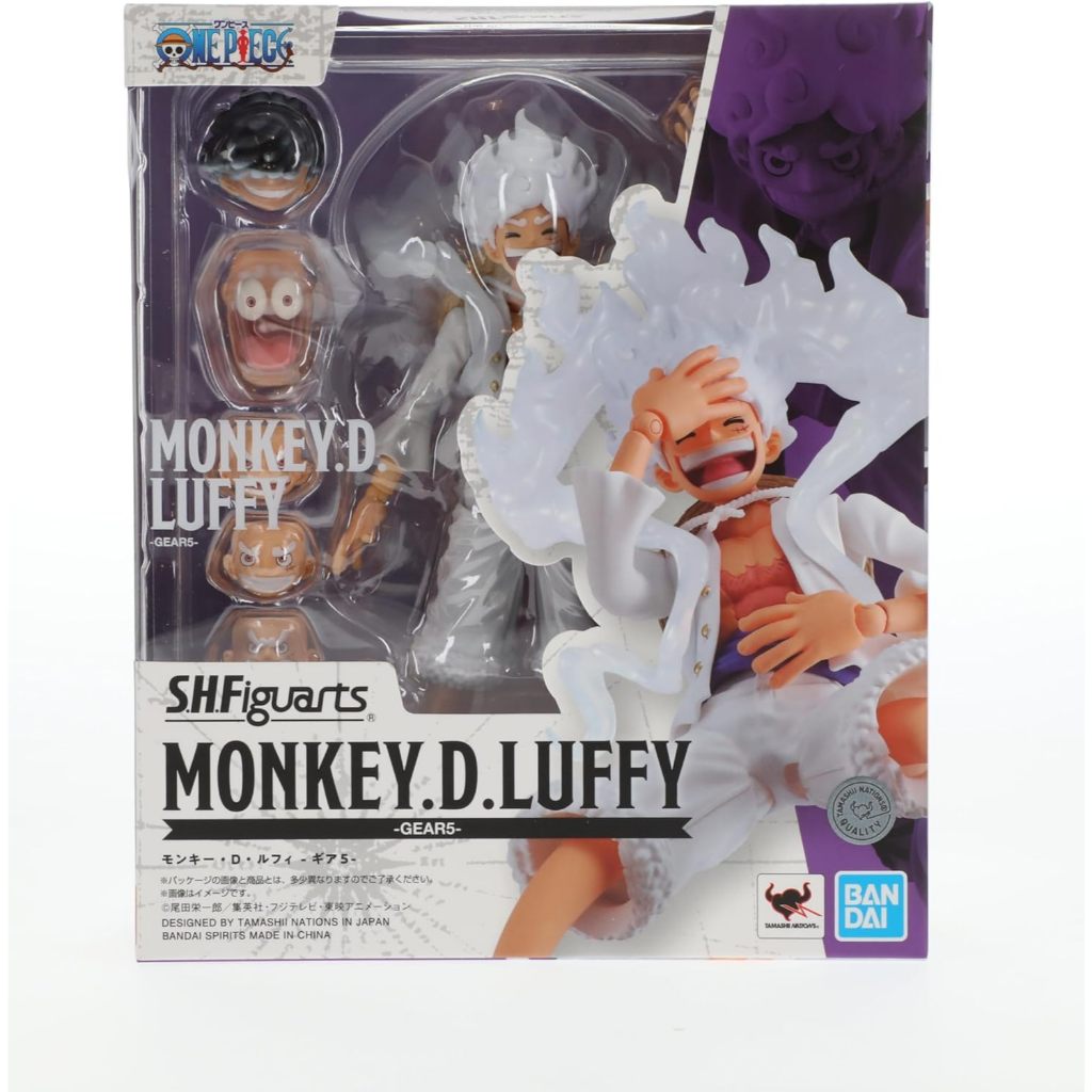 [READY STOCK] BANDAI S.H.Figuarts SHF Monkey D Luffy Gear 5 One Piece Gear5 | Shopee Malaysia