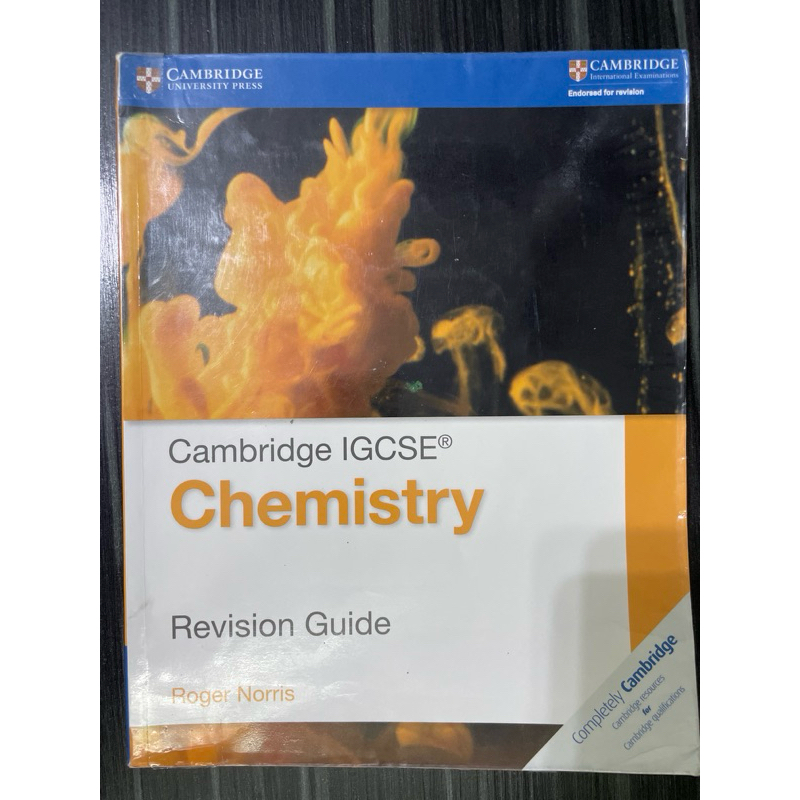 Cambridge IGCSE Chemistry Revision Guide 60% new with useful notations ...
