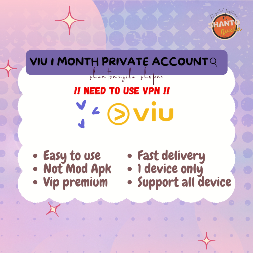VIU WETV VIP PREMIUM ACCOUNT SUBSCRIPTION IOS / ANDROID / SMART TV ...