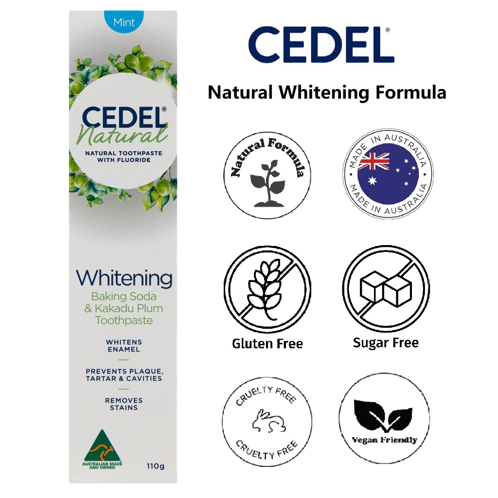 (Clearance) CEDEL NATURAL WHITENING TOOTHPASTE 110G exp: 12/7 | Shopee ...