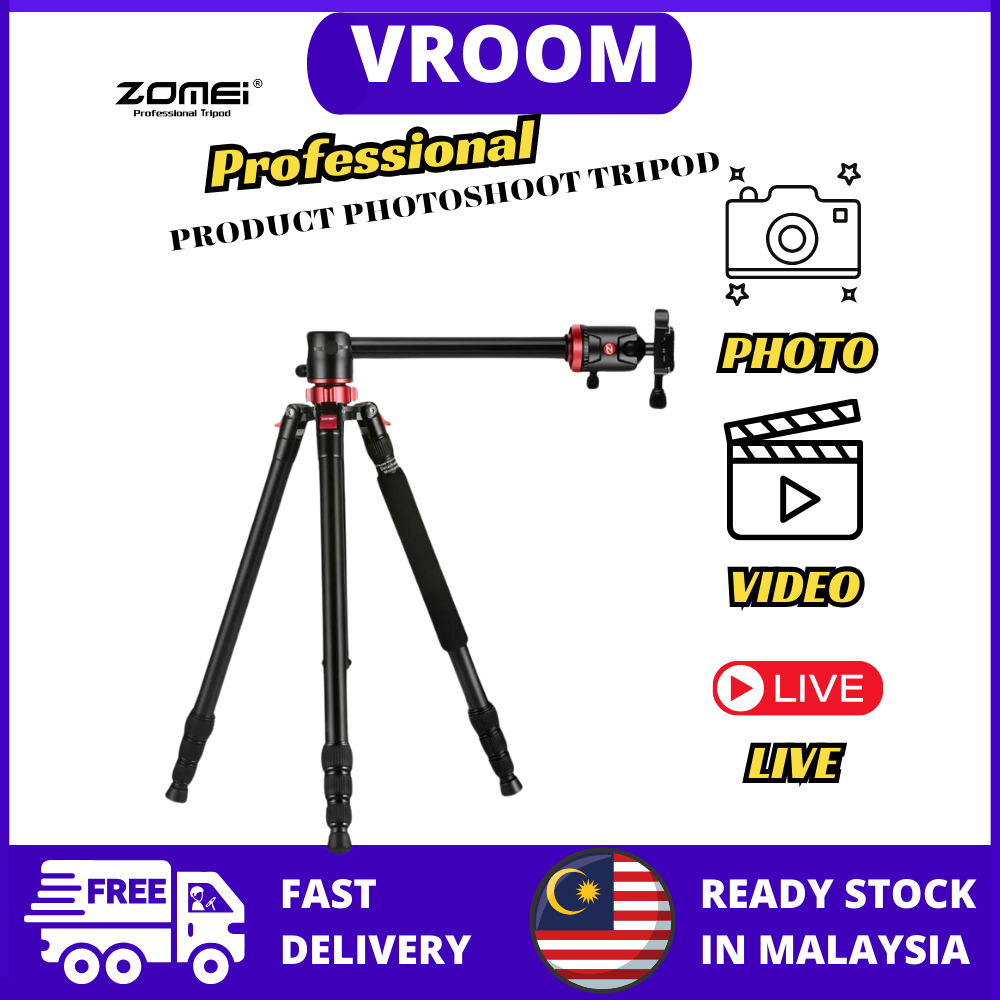 🔥READY STOCK🔥 Zomei M8 Camera Professional Tripod 75-inch Portable ...