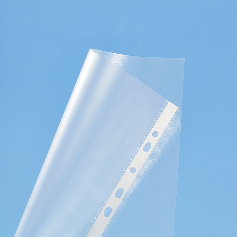 3C/6C 11Holes A4 Clear Sheet Protector Durable Thickness Office ...