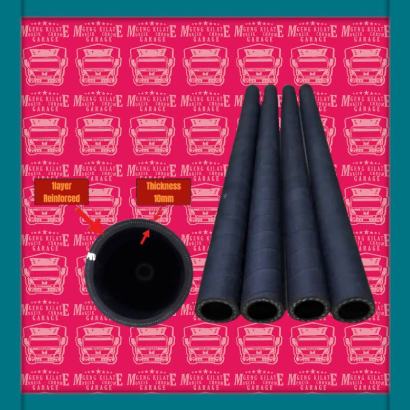 Paip Getah Hitam Tebal [UniChrome035²] | Shopee Malaysia