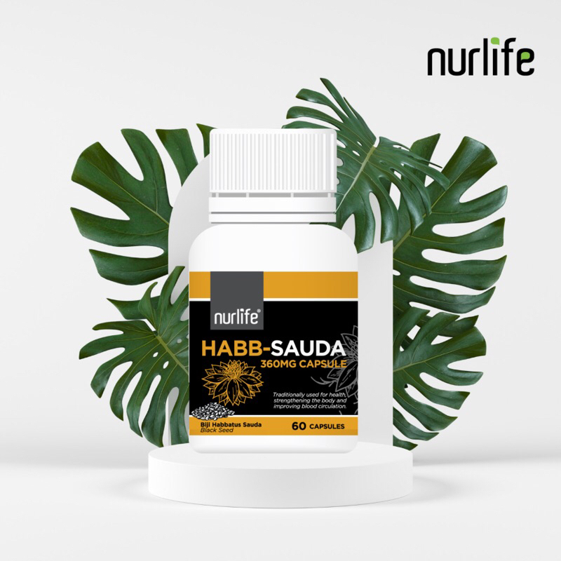 NURLIFE HABB-SAUDA | Habbatus Sauda Capsule | Shopee Malaysia