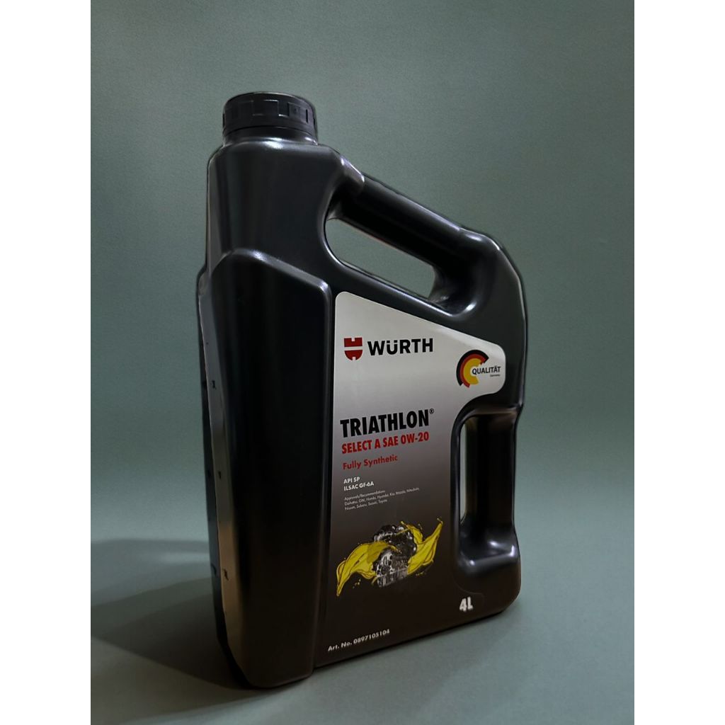 WURTH ENGINE OIL 0W-20 FULLY SYN | Shopee Malaysia