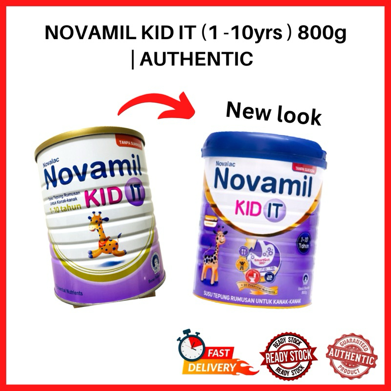 Novamil Kid IT (1-10 yr) 800g | Authentic | Shopee Malaysia