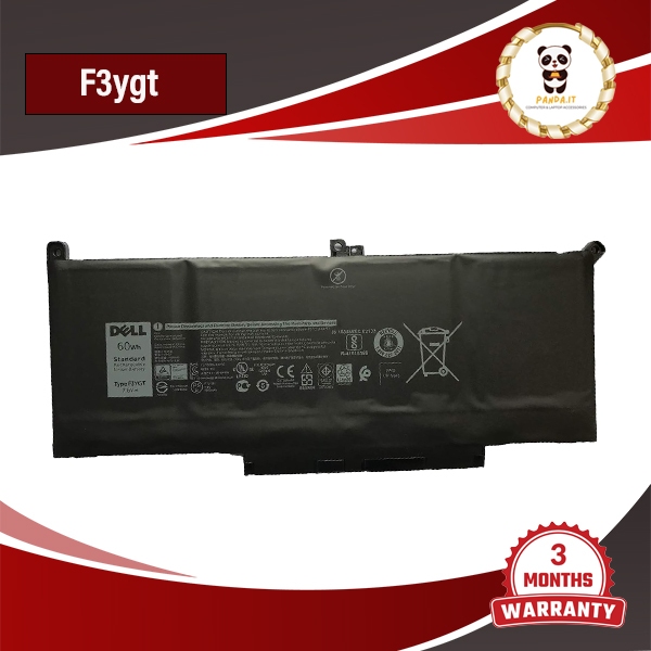 Dell Latitude 7380 7390 7490 F3YGT DM3WC 2X39G 60wh 4 Cells Laptop ...