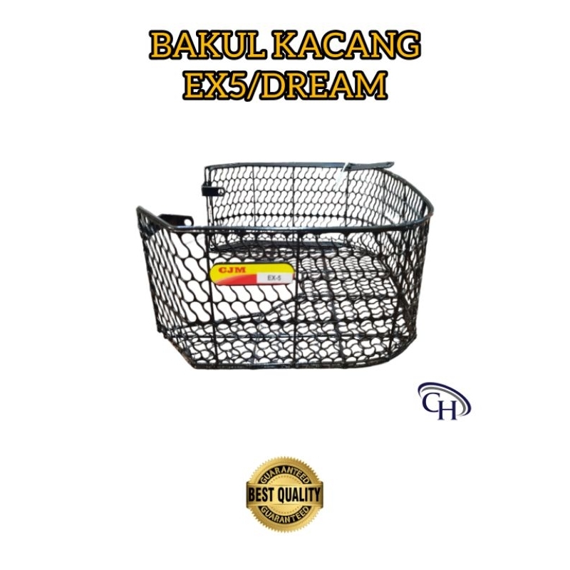 BAKUL KACANG/BAKUL BESI/BAKUL PLASTIC/EX5/DREAM/BESI LEBIH TEBAL/GOOD QUALITY 🔥 | Shopee Malaysia