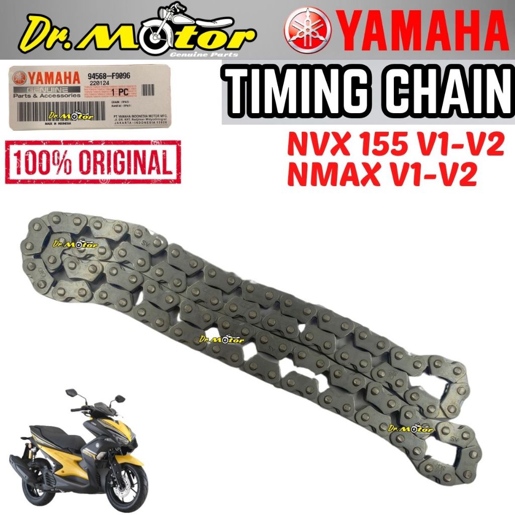 NMAX NVX155 AEROX NVX 155 V1 V2 Timing Chain (96L) Silent Rantai Kecil Taiming KeciK 94568-F9096 ...