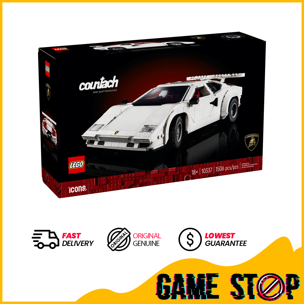 LEGO 10337 Icons Lamborghini Countach 5000 Quattrovalvole | Shopee Malaysia