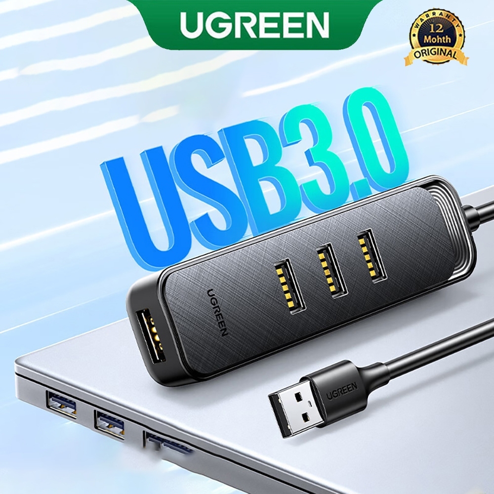UGREEN USB HUB 3.0 HUB Ultra Mini 4 Port USB 3.0 /Type C Splitter Micro ...