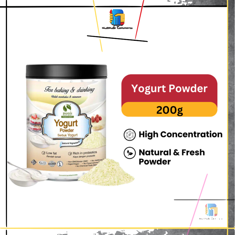 Bionutricia Yogurt Powder (200g) Unsweetened With Probiotics Post ...