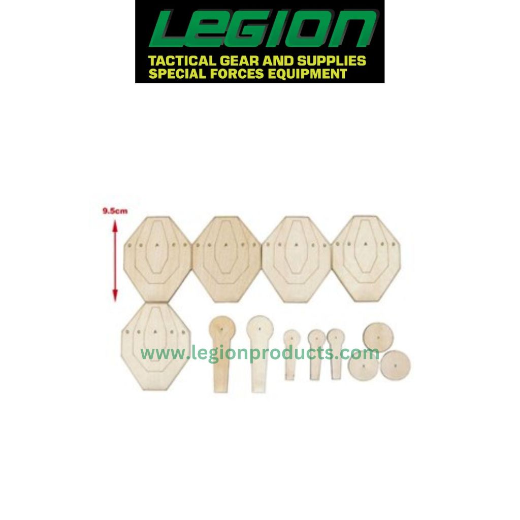 QQ IPSC SPORT Mini Wood Target Set | Shopee Malaysia