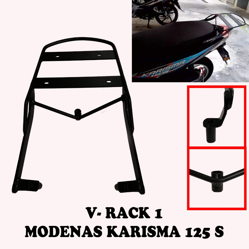 Top Rack Motor Monorack Case Modenas KARISMA 125S | Shopee Malaysia