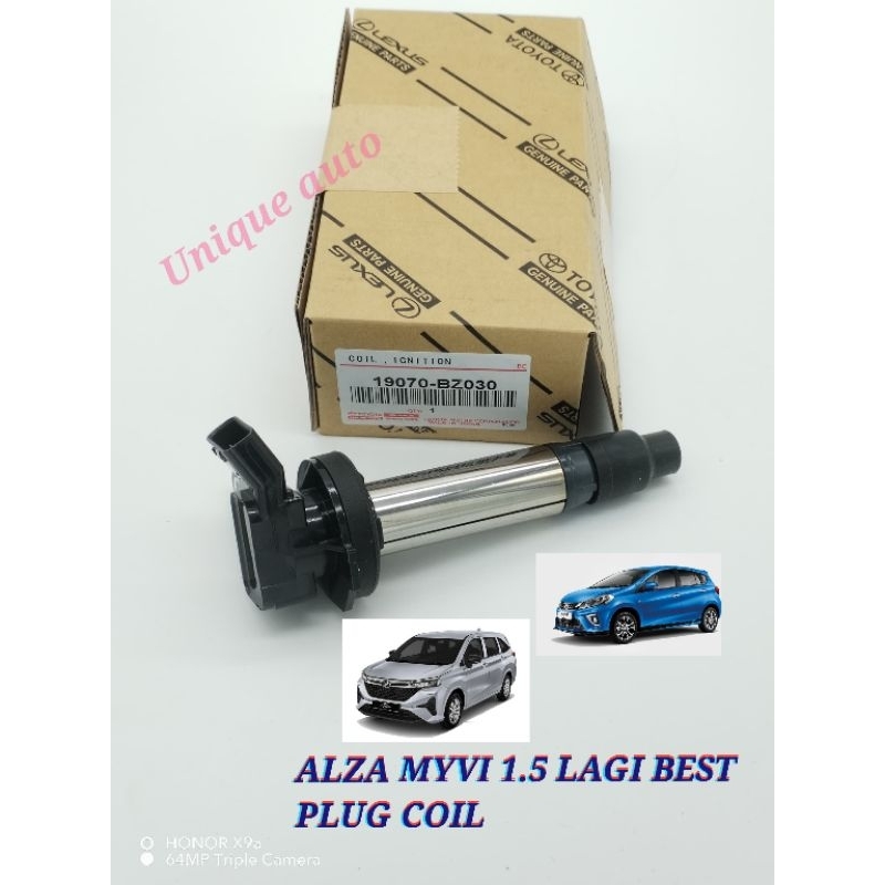 PERODUA ALZA MYVI 1.5 LAGI BEST PLUG COIL | Shopee Malaysia