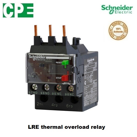 SCHNEIDER LRE SERIES THERMAL OVERLOAD RELAY TOR EasyPact LRE05 LRE06 ...